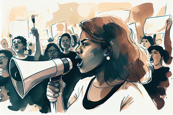 Women Activist Stock Photos, Images and Backgrounds for Free Download