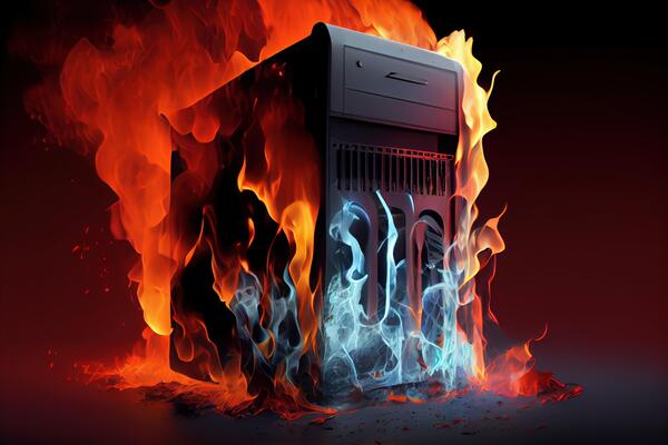 Computer Fire Stock Photos, Images and Backgrounds for Free Download