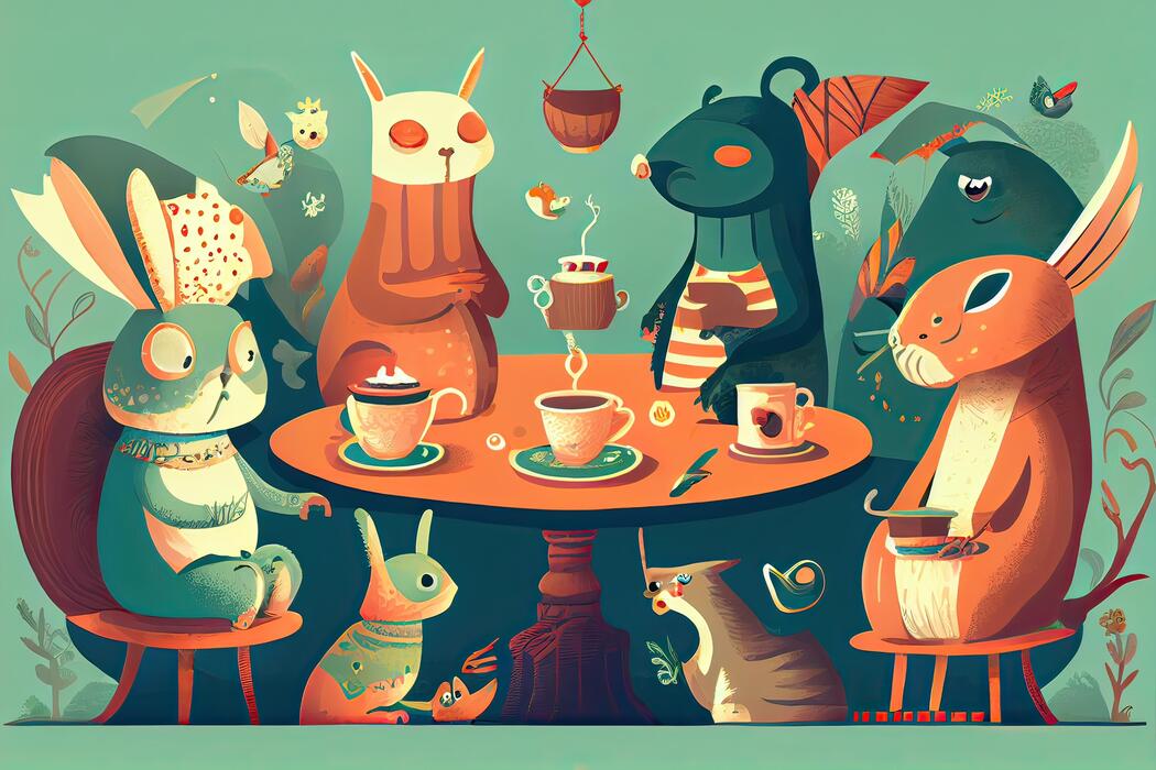 Tea Character Stock Photos, Images and Backgrounds for Free Download