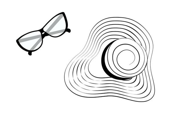 Hat And Glasses Vector Art Icons And Graphics For Free Download