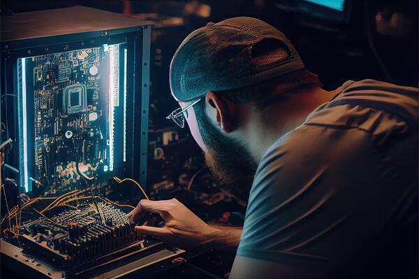 Building Computer Stock Photos, Images and Backgrounds for Free Download