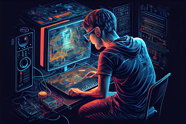 Computer Poster Stock Photos, Images and Backgrounds for Free Download