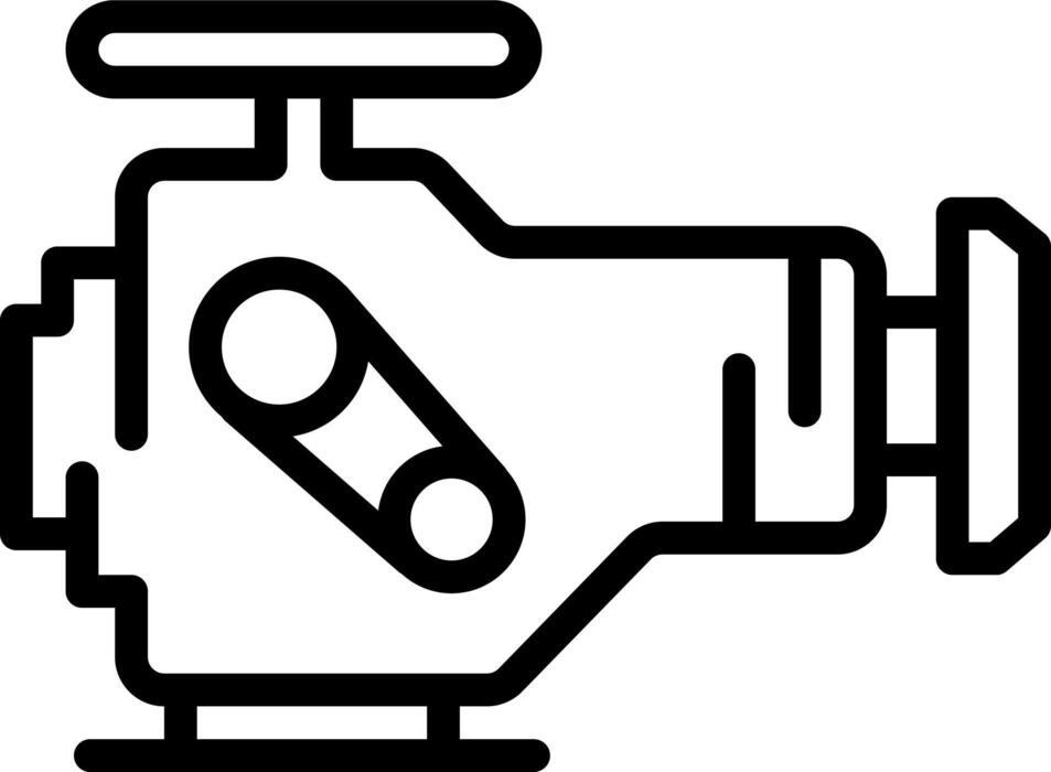 Engine Line Art Vector Art, Icons, and Graphics for Free Download