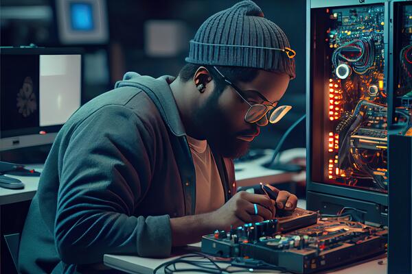 Computer Testing Stock Photos, Images and Backgrounds for Free Download