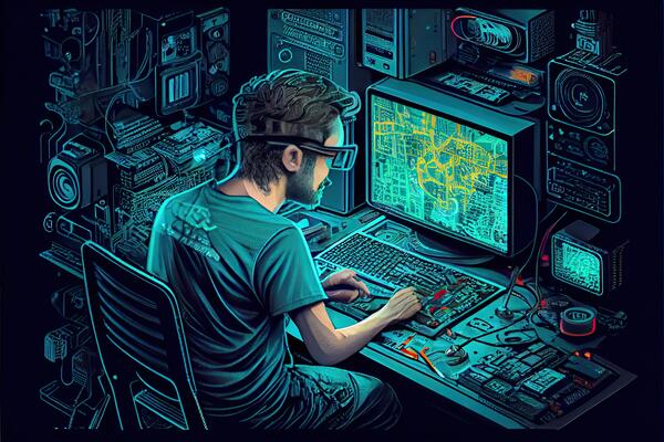 Isometric Programmer Stock Photos, Images and Backgrounds for Free Download