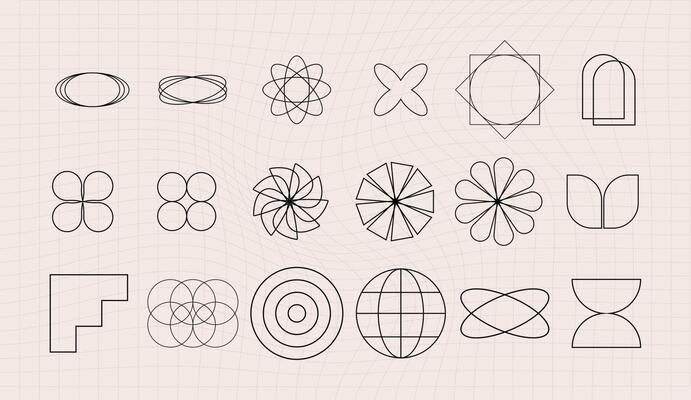 Outline Shapes Vector Art, Icons, and Graphics for Free Download