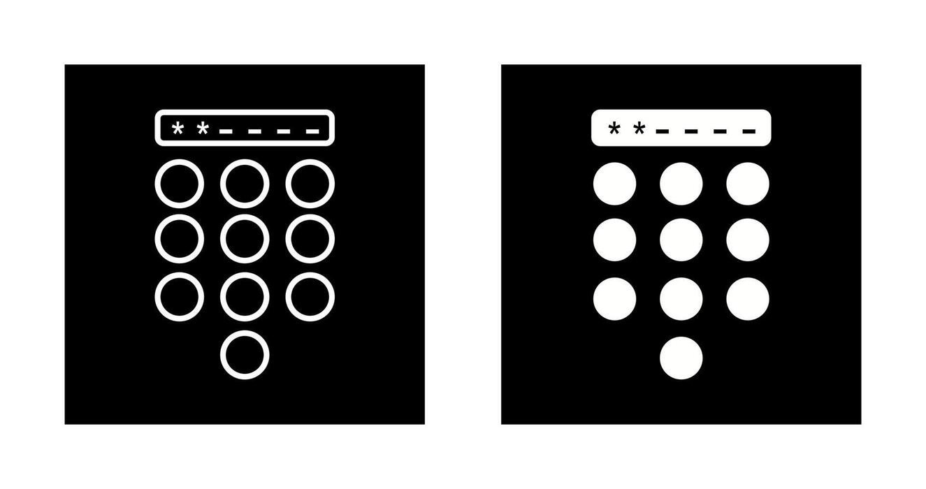 Passcode Keypad Vector Art, Icons, and Graphics for Free Download