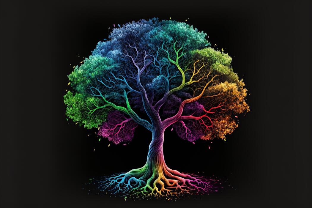 Rainbow Tree Stock Photos, Images and Backgrounds for Free Download