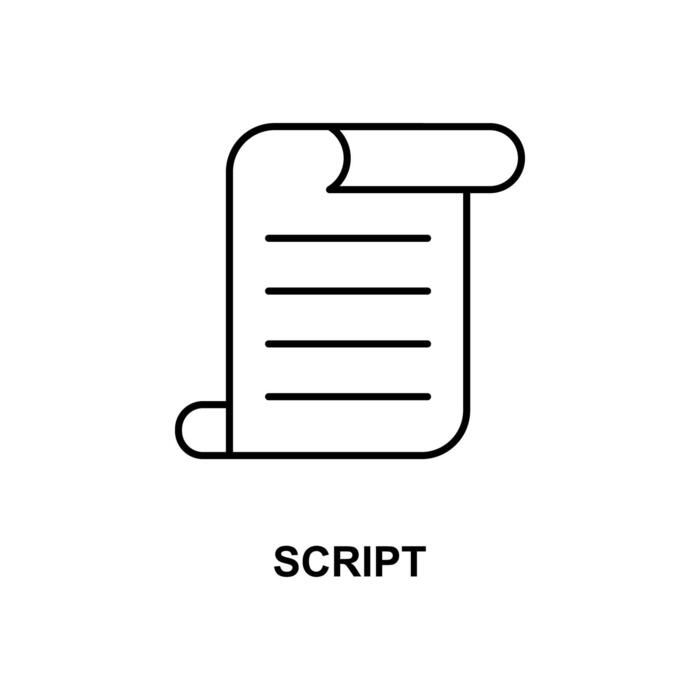 Script Icon Vector Art, Icons, and Graphics for Free Download