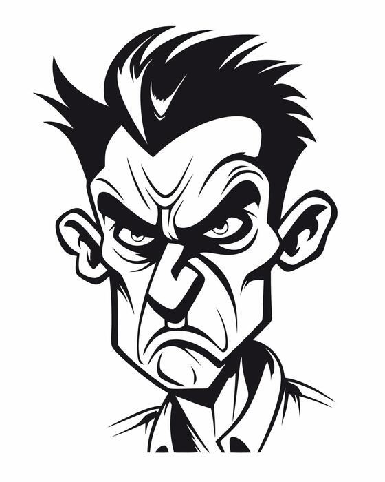 Angry Man Vector Art, Icons, and Graphics for Free Download