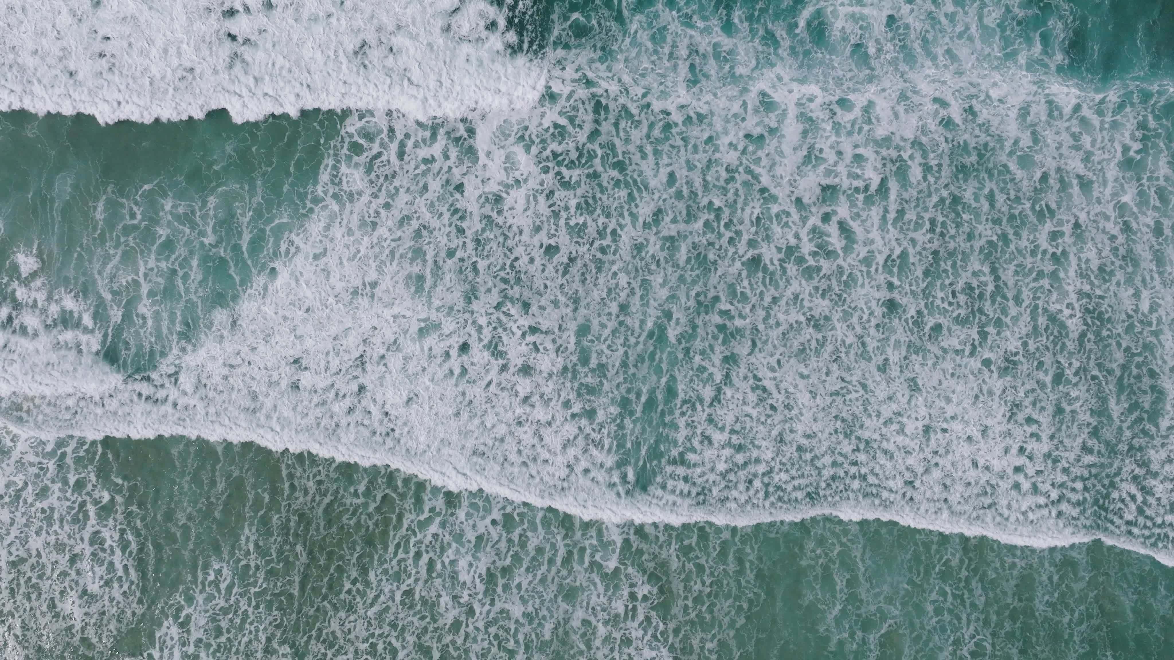 Waves Top View Stock Video Footage for Free Download