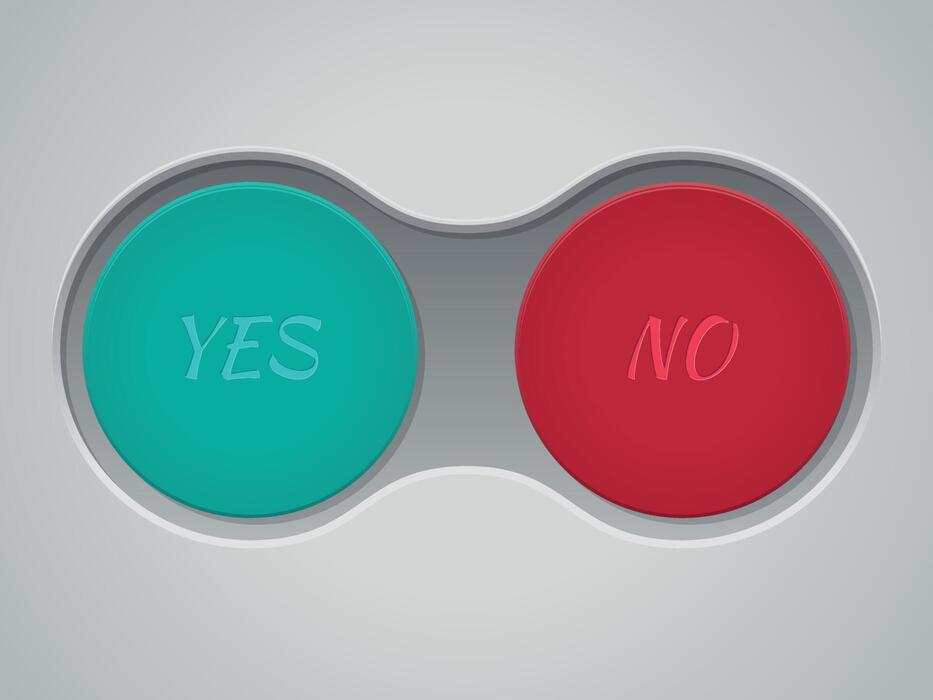 Yes No Button Vector Art, Icons, and Graphics for Free Download