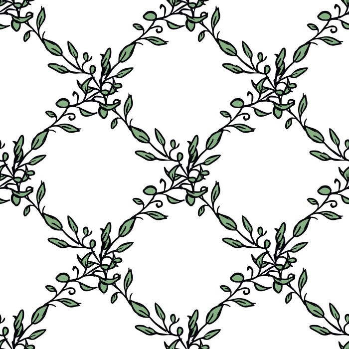 Seamless Vine Pattern Vector Art, Icons, and Graphics for Free Download