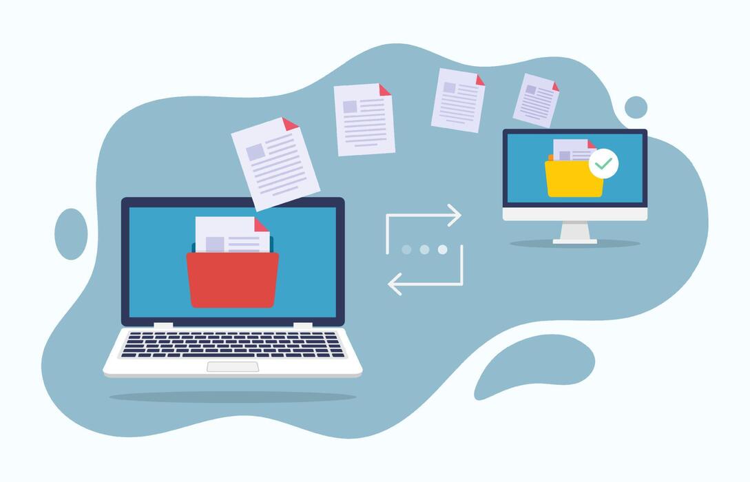 Data Transfer Vector Art, Icons, and Graphics for Free Download