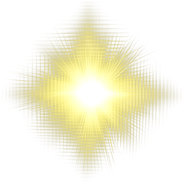 Yellow Glow Flare Light Effect PNGs for Free Download