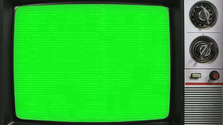 Green Screen Old Tv Stock Video Footage for Free Download