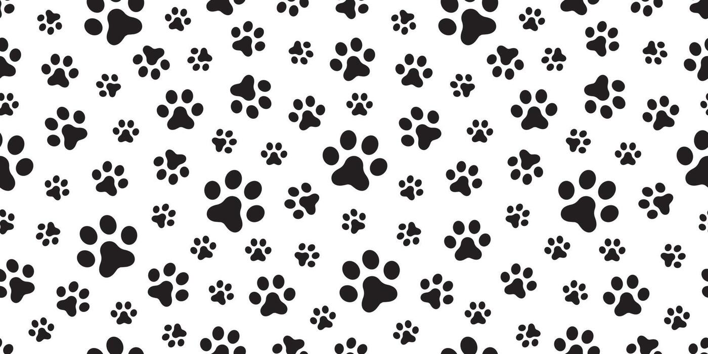 Dog Paw Print Background Vector Art, Icons, and Graphics for Free Download