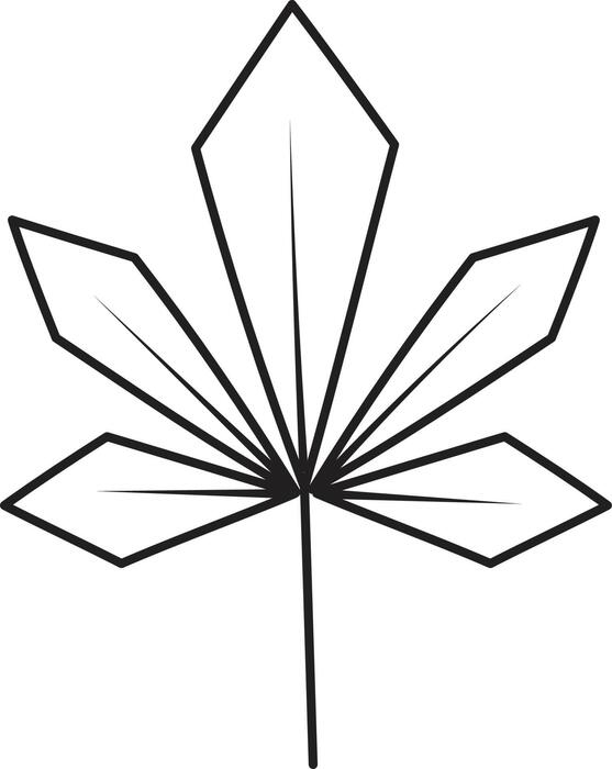Cannabis Leaf Outline Vector Art, Icons, and Graphics for Free Download