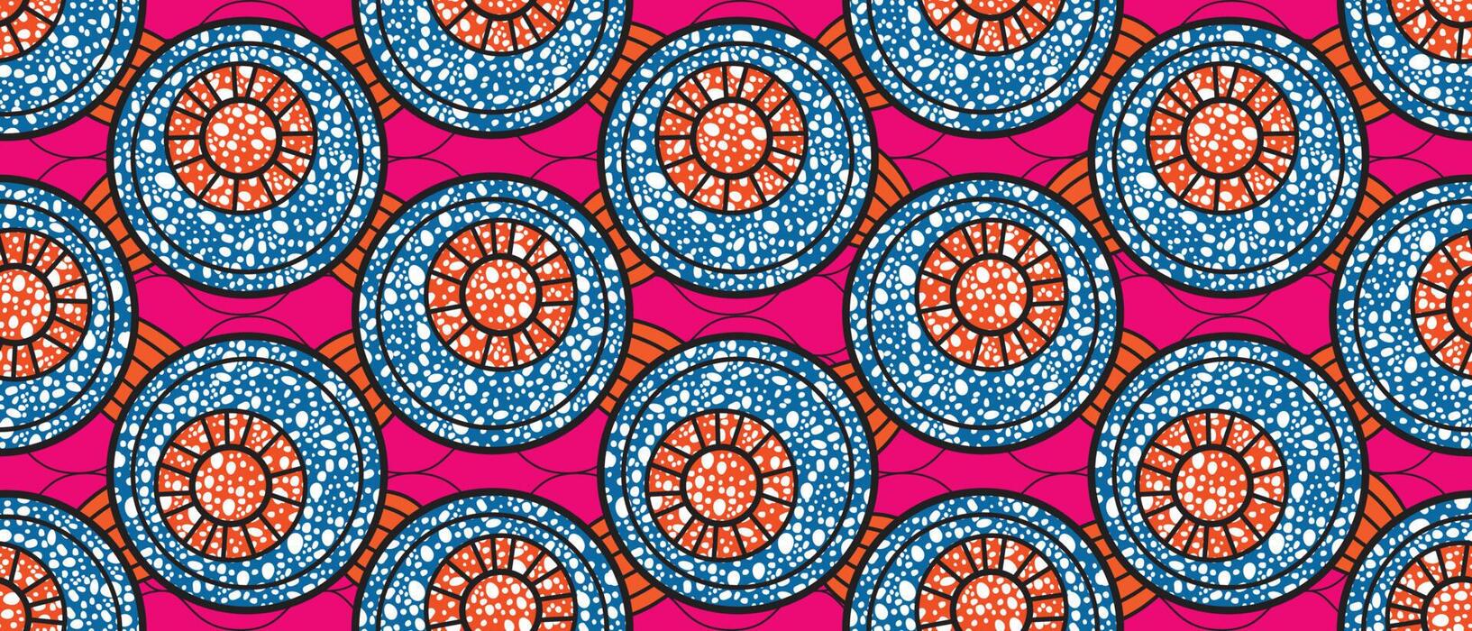 African Pattern Circle Vector Art, Icons, and Graphics for Free Download