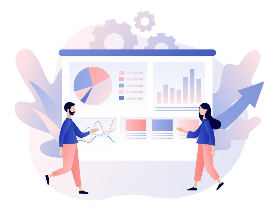 Data Analytics Background Vector Art, Icons, and Graphics for Free Download