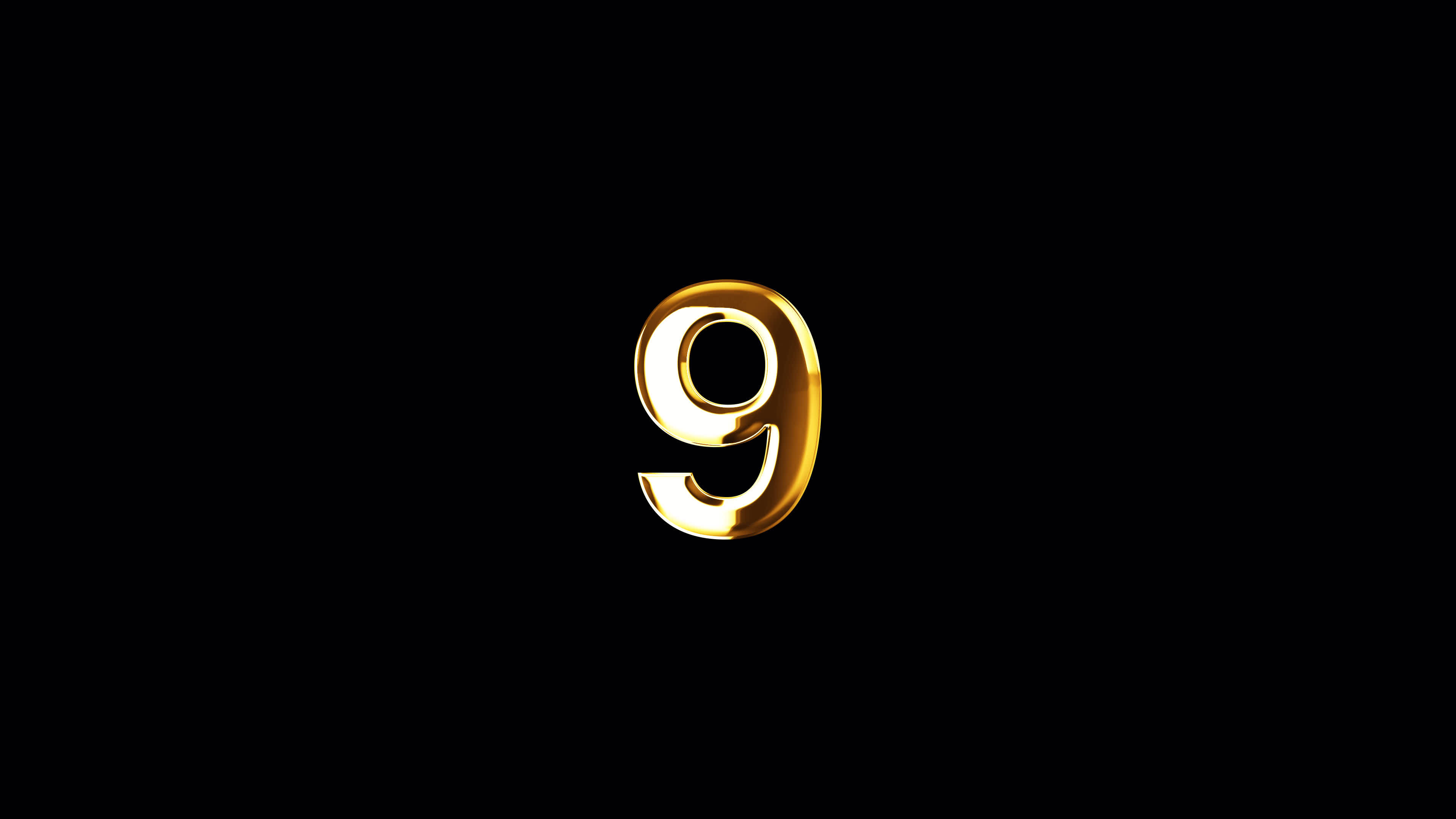 Loop Number Nine golden shine light motion animation 23021026 Stock ... Loop Number Nine golden shine light motion animation 23021026 Stock ...