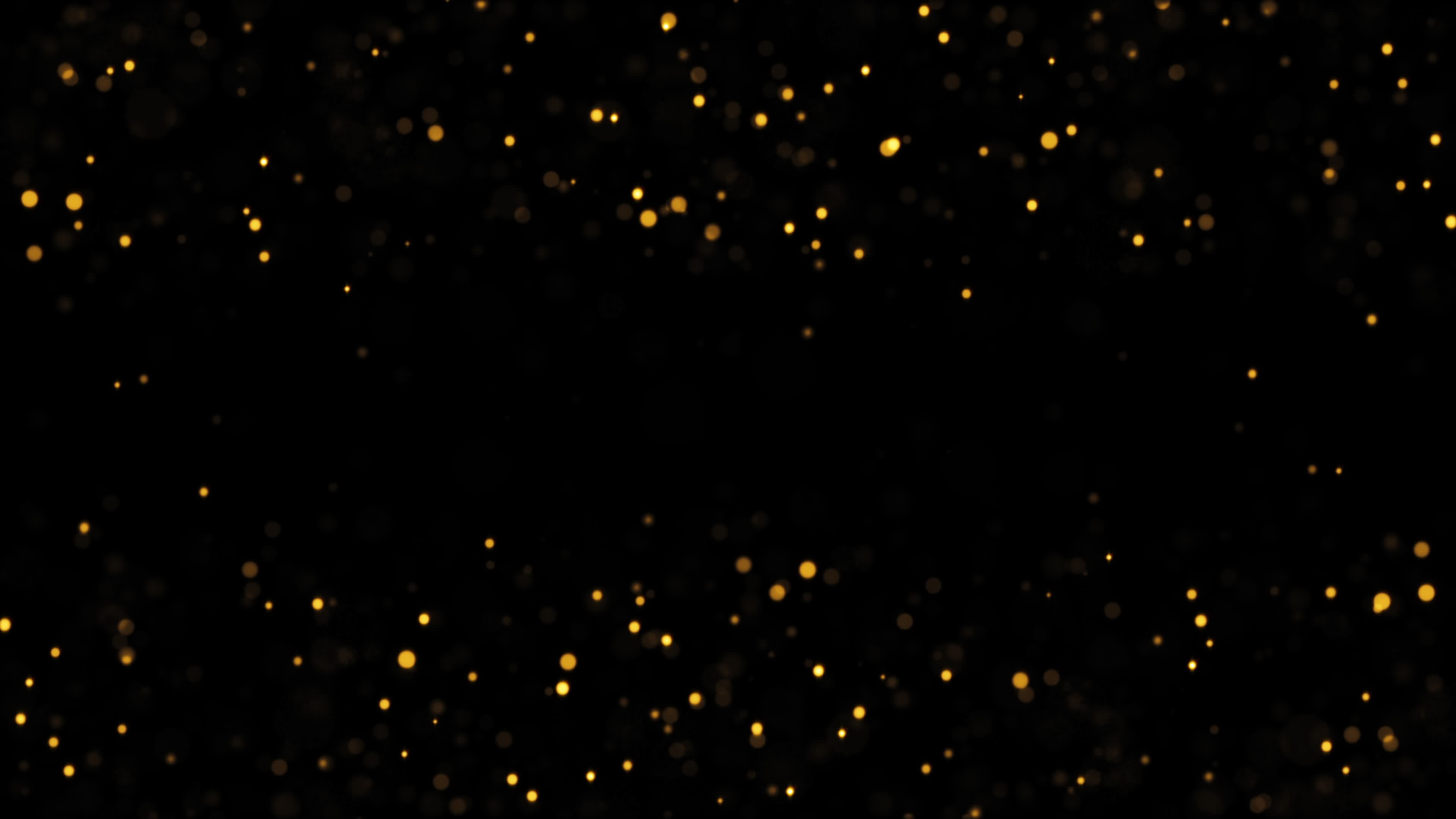 Loop Glow Orange Particles Animation On Black Background 23021031 Stock