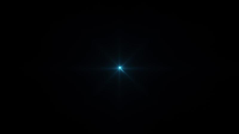 Loop center blue glow star optical flare light 23021043 Stock Video at Vecteezy