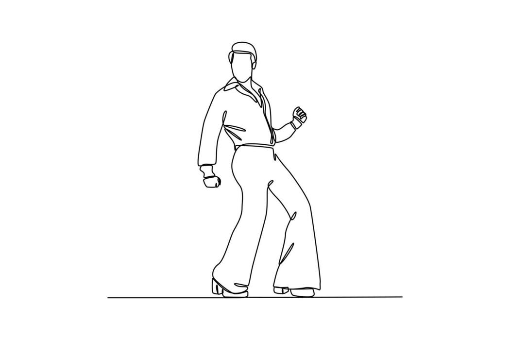 One Line Drawing Dance Vector Art, Icons, and Graphics for Free Download