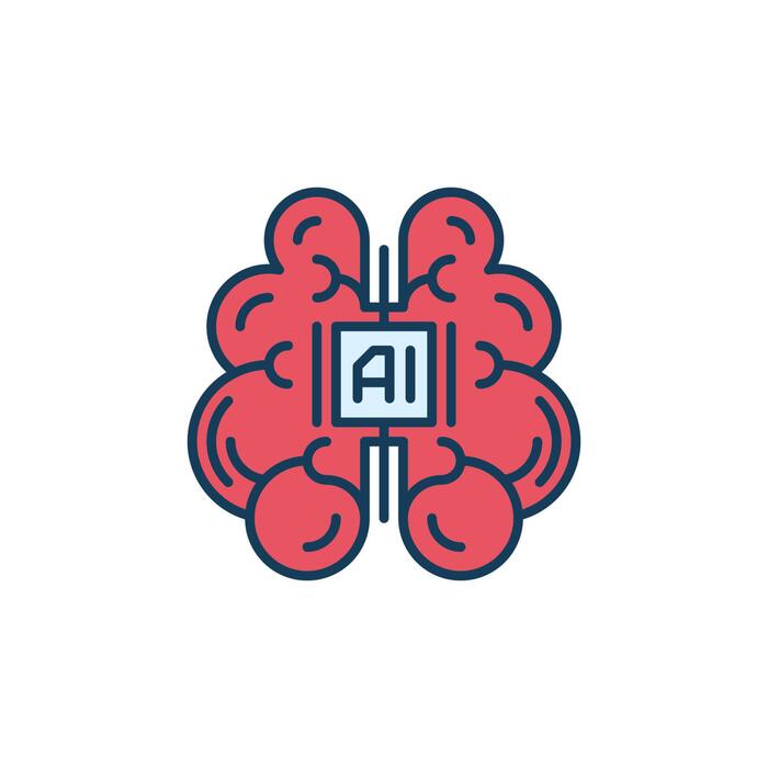 Artificial Intelligence Brain Vector Art, Icons, and Graphics for Free ...
