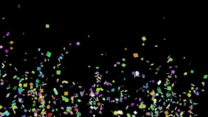 Confetti Stock Video Footage for Free Download