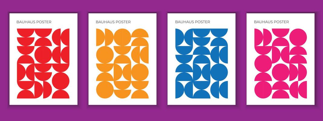 Bauhaus Poster Vector Art, Icons, and Graphics for Free Download