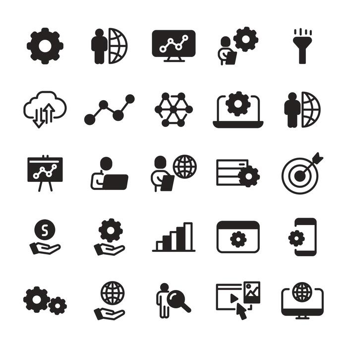 Data Analytics Icon Vector Art, Icons, and Graphics for Free Download
