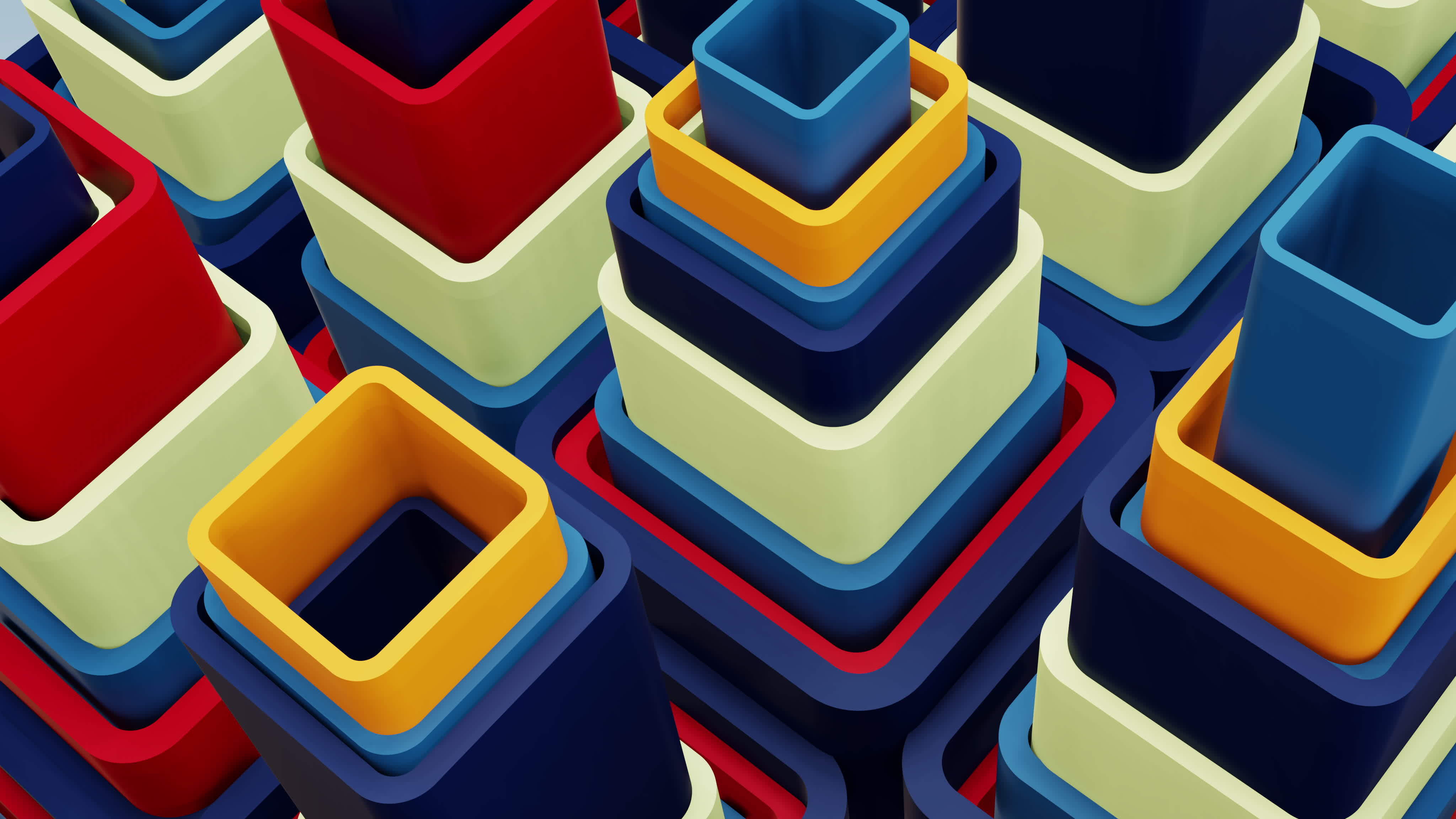 3d Background Abstract Satisfying Abstract Animation Motion Geometric