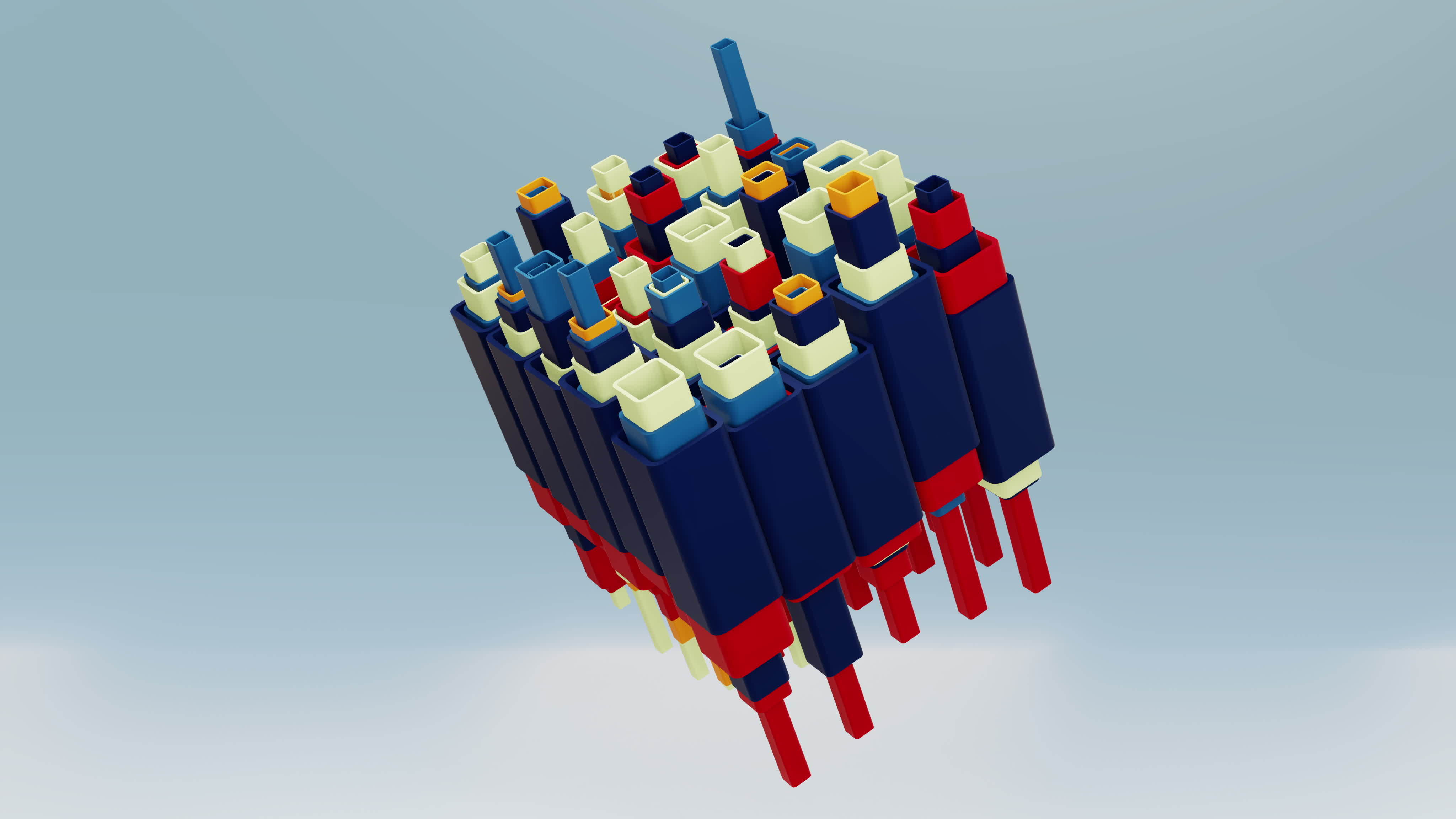 3d Background Abstract Satisfying Abstract Animation Motion Geometric Cubes 4k Seamless