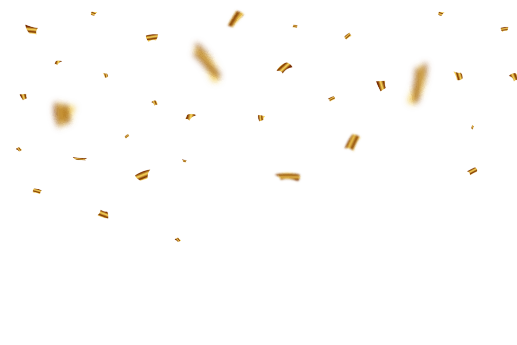 Gold Confetti Transparent PNGs for Free Download