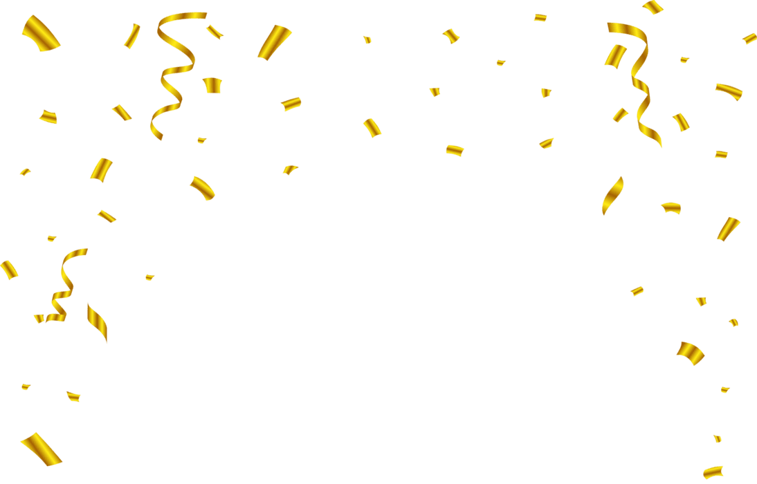 Confetti PNG para descargar gratis