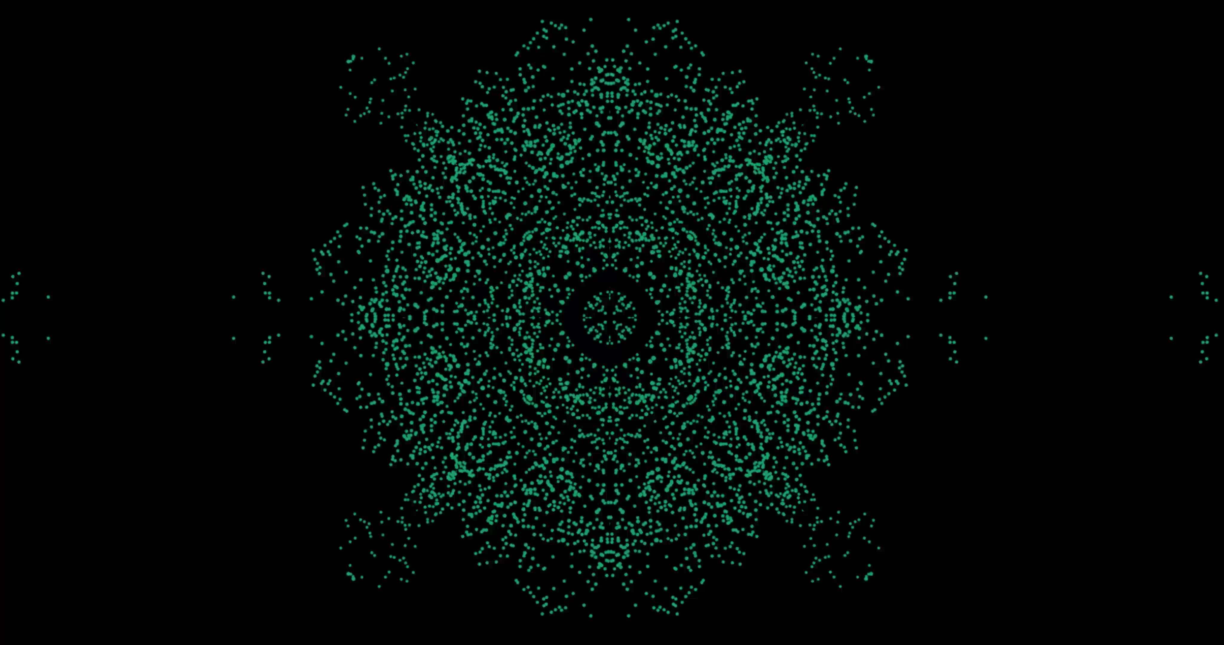 Kaleidoscope Animation Abstract Geometric Background Moviemandala