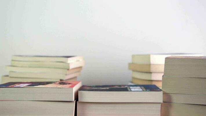Books Stock Video Footage for Free Download