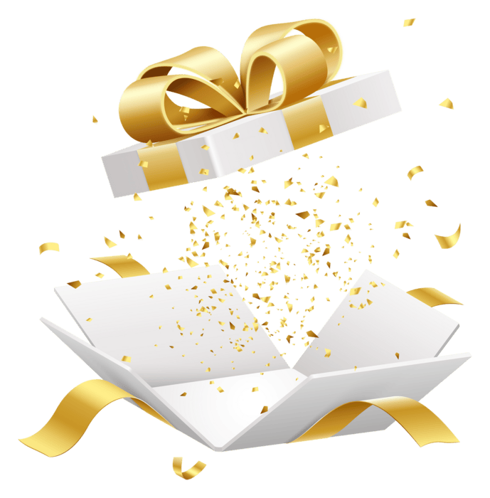 Open Gift Box PNGs for Free Download