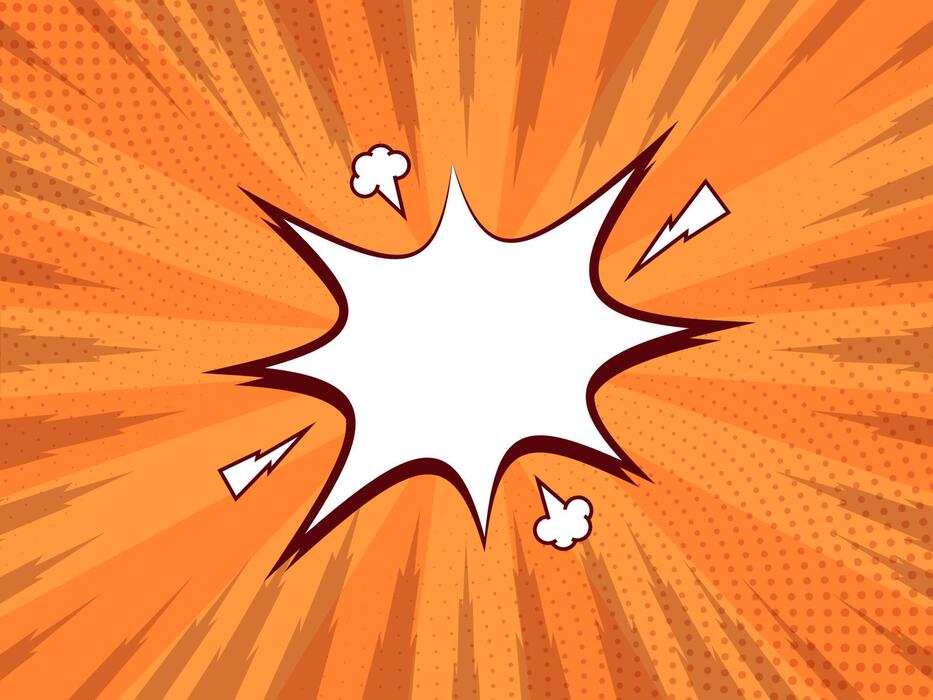 Orange Comic Background Vector Art, Icons, and Graphics for Free Download