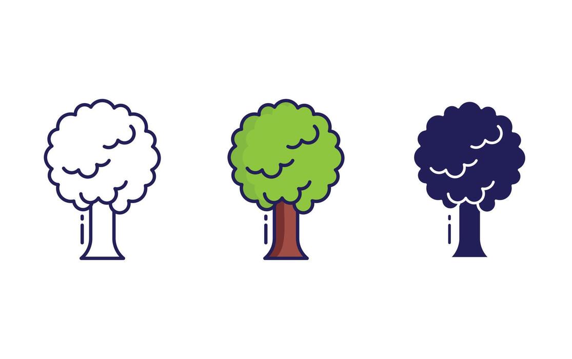 Tree Icon Vector Art, Icons, and Graphics for Free Download