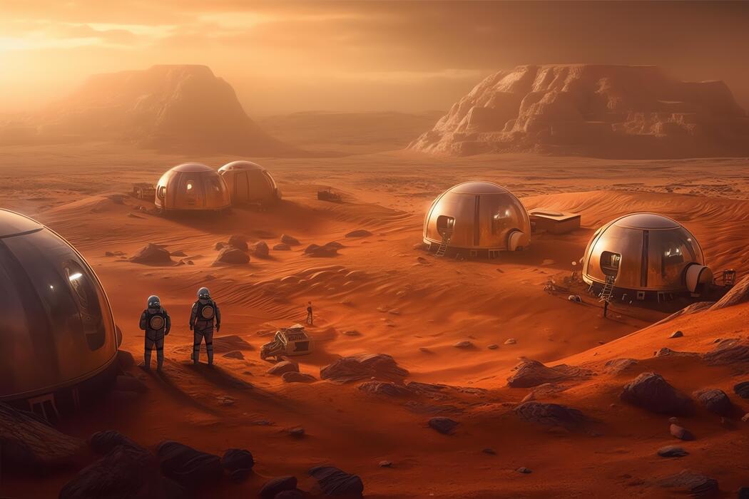 Mars Colonization Stock Photos, Images and Backgrounds for Free Download