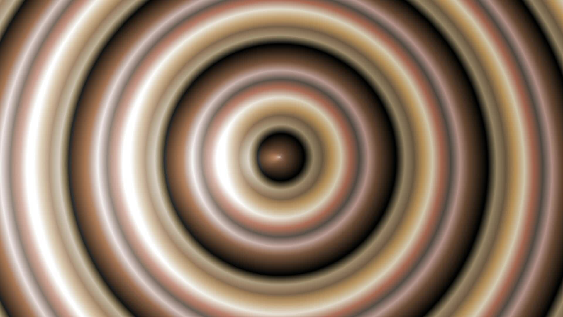 Abstract Circle Ripple Animation Background Colorful Ring Illusion