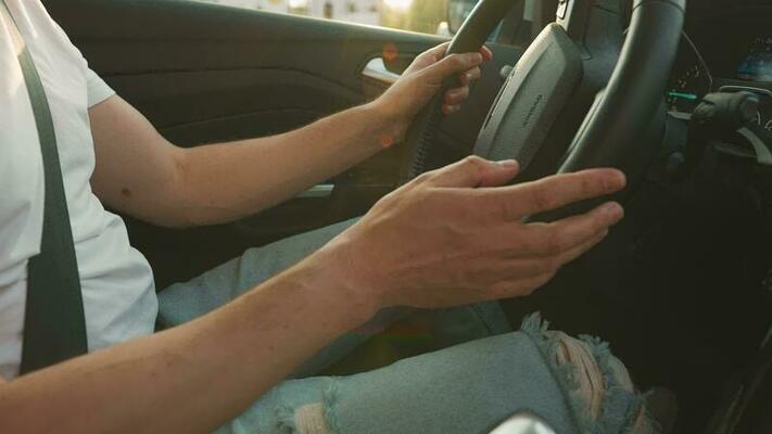 Using Phone While Driving Stock Video Footage for Free Download