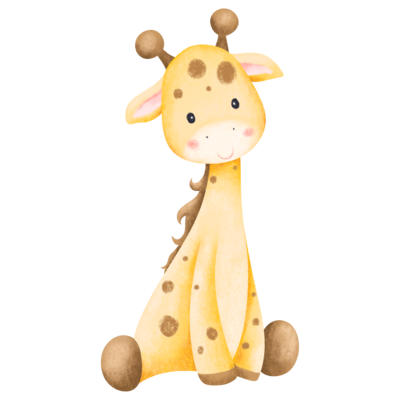 Giraffe Cartoon PNGs for Free Download