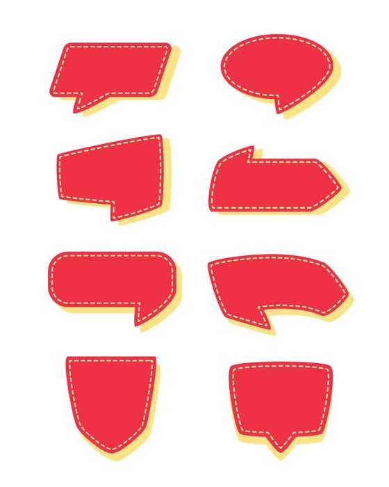 Message Shape Vector Art, Icons, and Graphics for Free Download