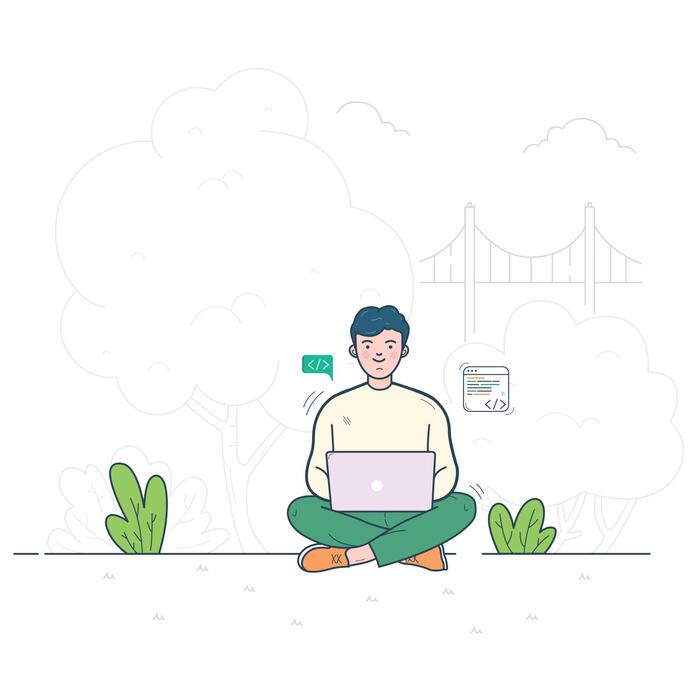 Page 2 | Person Coding Vector Art, Icons, and Graphics for Free Download