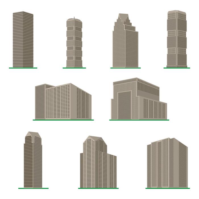 2d Building Vector Art, Icons, and Graphics for Free Download