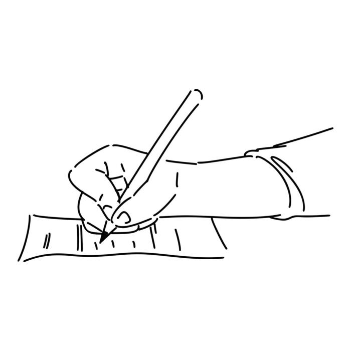 Hand Writing Line Vector Art, Icons, and Graphics for Free Download
