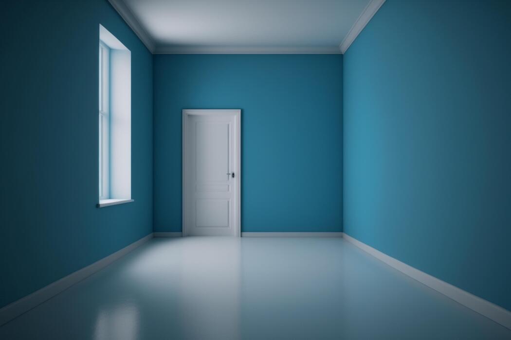 Empty Room Blue Stock Photos, Images and Backgrounds for Free Download